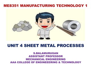 Sheet metal processes | PDF