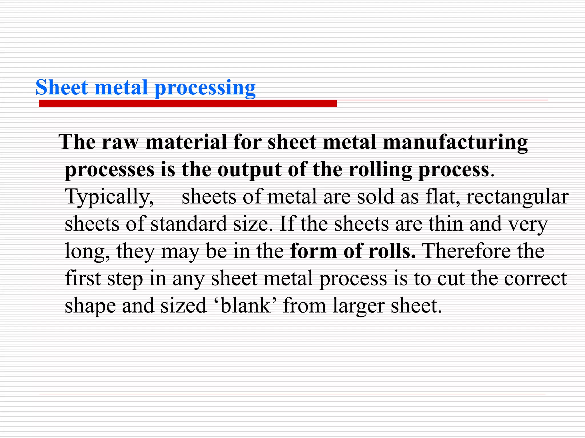 Sheet metal processes unit_iv_origional.ppt