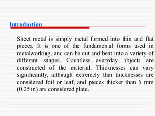 Sheet metal processes unit_iv_origional.ppt