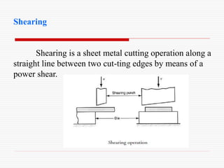 Sheet metal processes unit_iv_origional.ppt