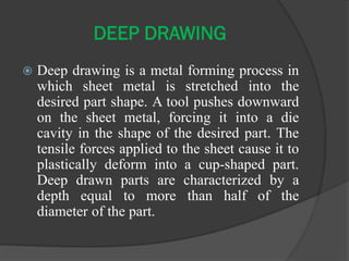Sheet metal processing | PPTX