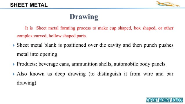 Sheet metal theory | PPTX