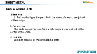 Sheet metal theory | PPTX