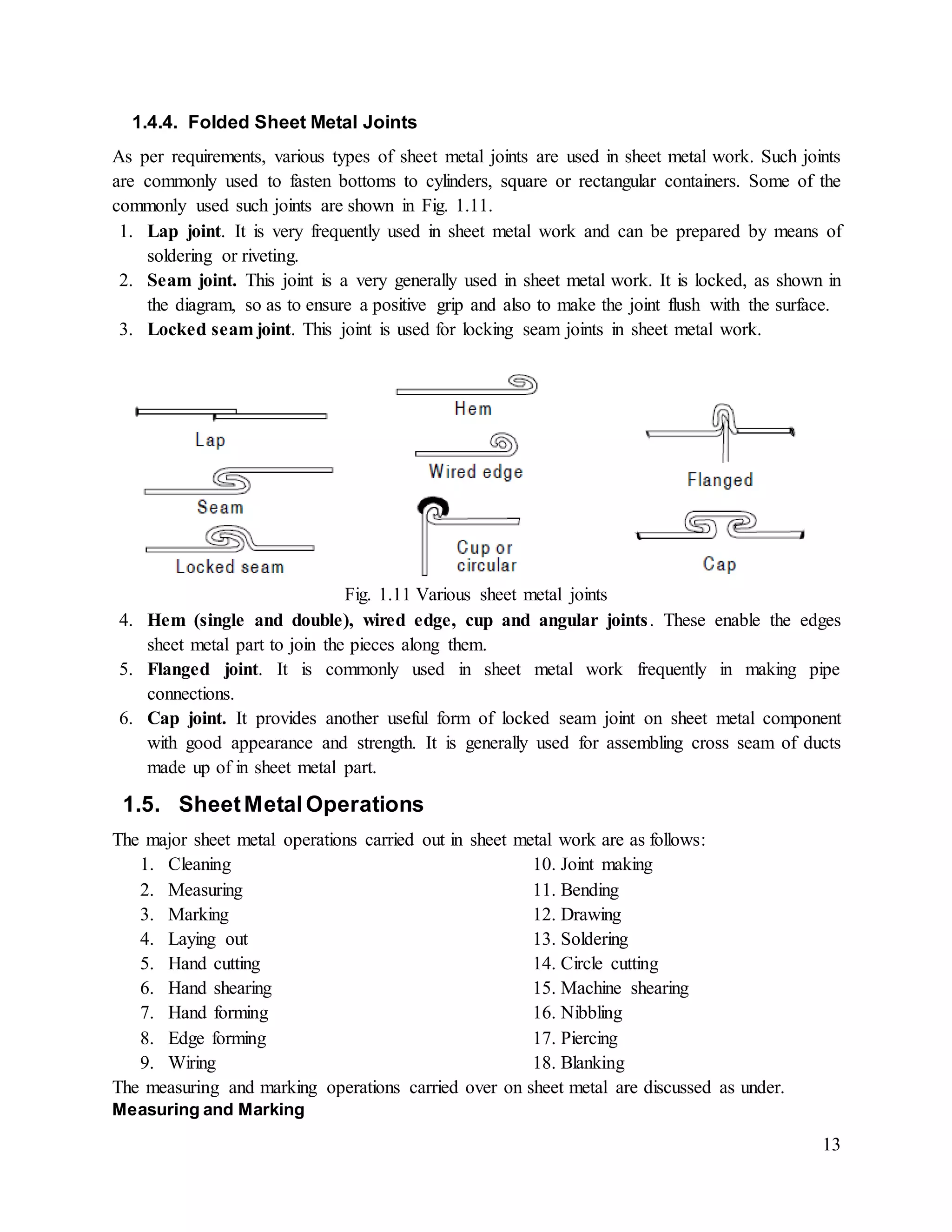 Sheet metal work | DOCX