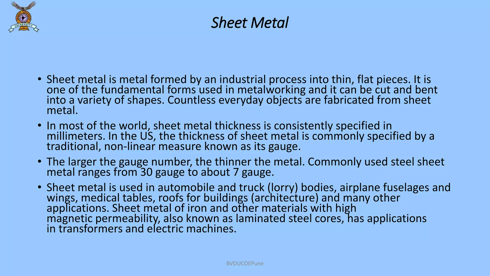 Sheet Metal Working.pptx