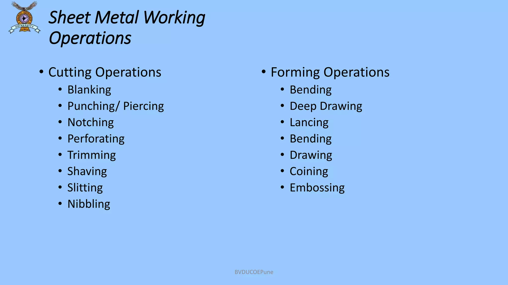Sheet Metal Working.pptx
