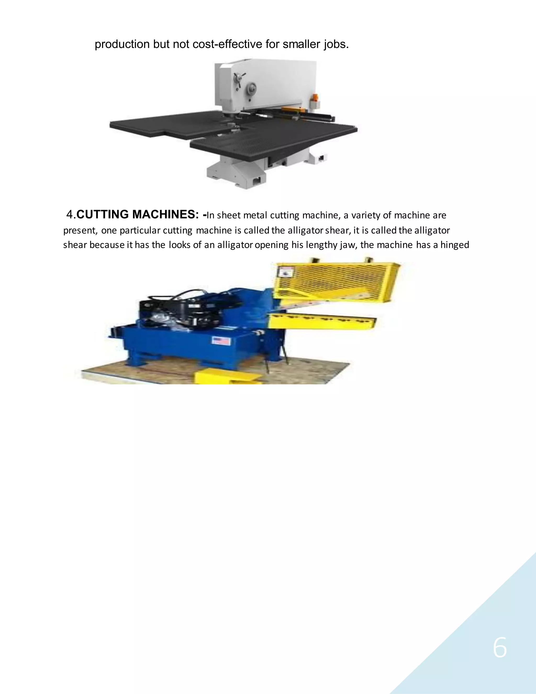 Sheet metal workshop | DOCX