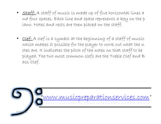 Sheet music preparation from MPS | PDF