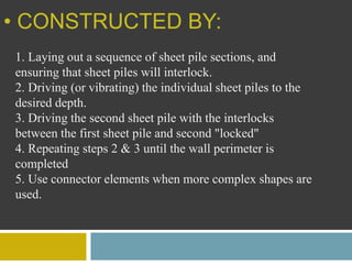 Sheet pile (usefulsearch.org) (useful search) | PPT