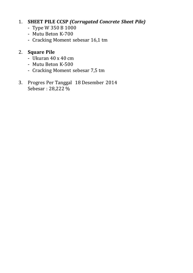 Sheet pile ccsp | PDF