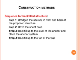 Sheet pile presentation | PPTX