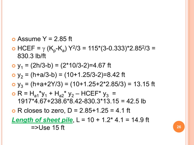 Sheet pile presentation | PPTX
