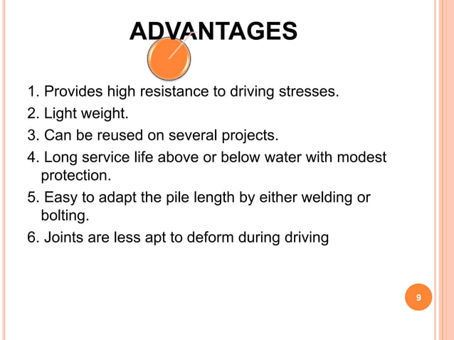 Sheet pile presentation | PPTX