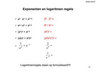 VWO wiskunde A 2013 | PPT