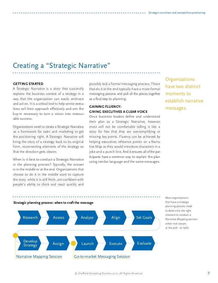 Strategic Narratives and Competitive Positioning: How telling your ...