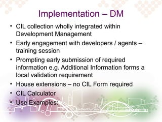 Sheffield CIL - Richard Holmes | PPT
