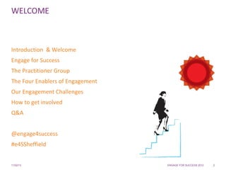 Sheffield engage for success slides | PPT