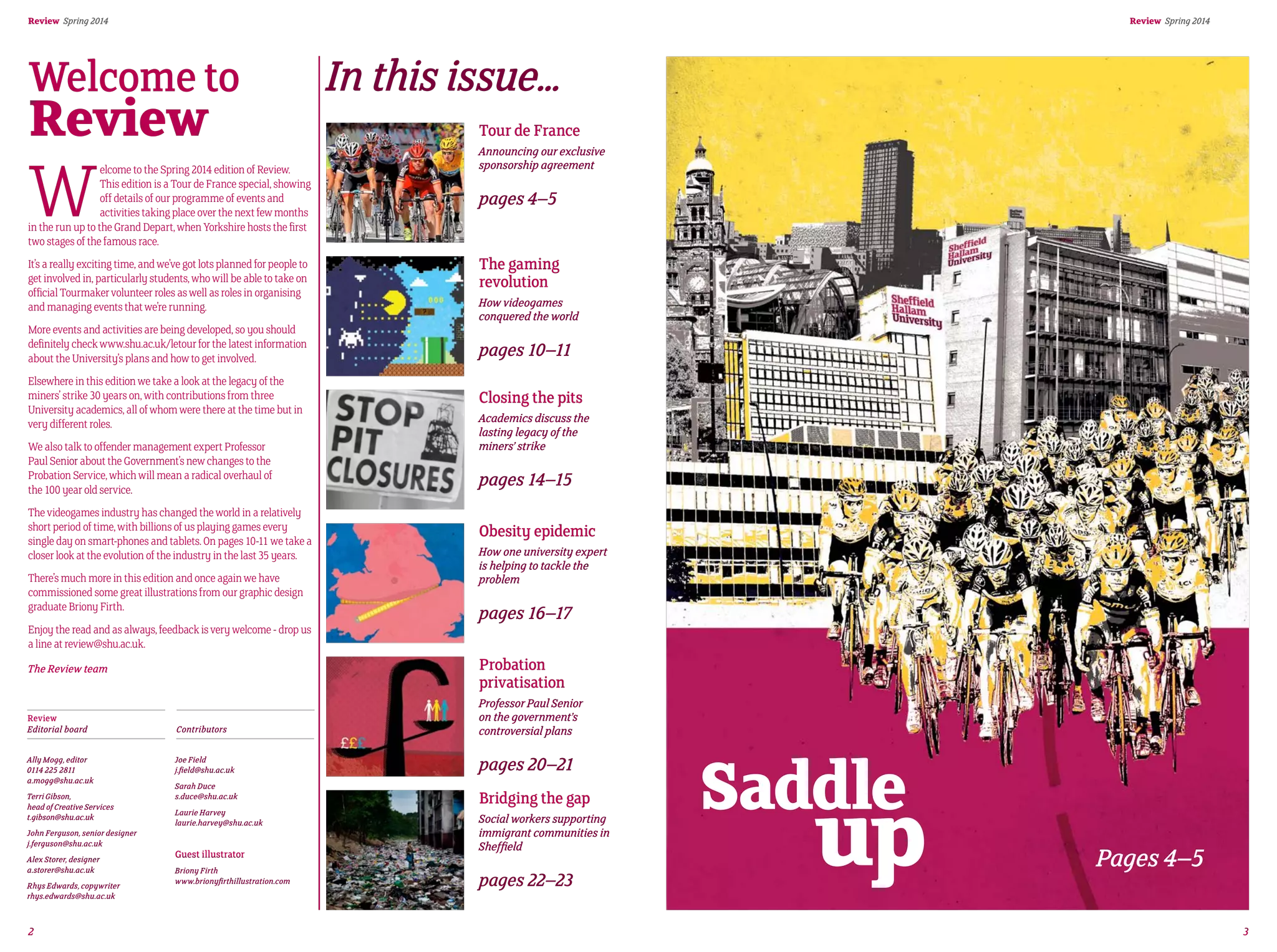 Sheffield Hallam University Review magazine Spring 2014 | PDF | Cycling ...
