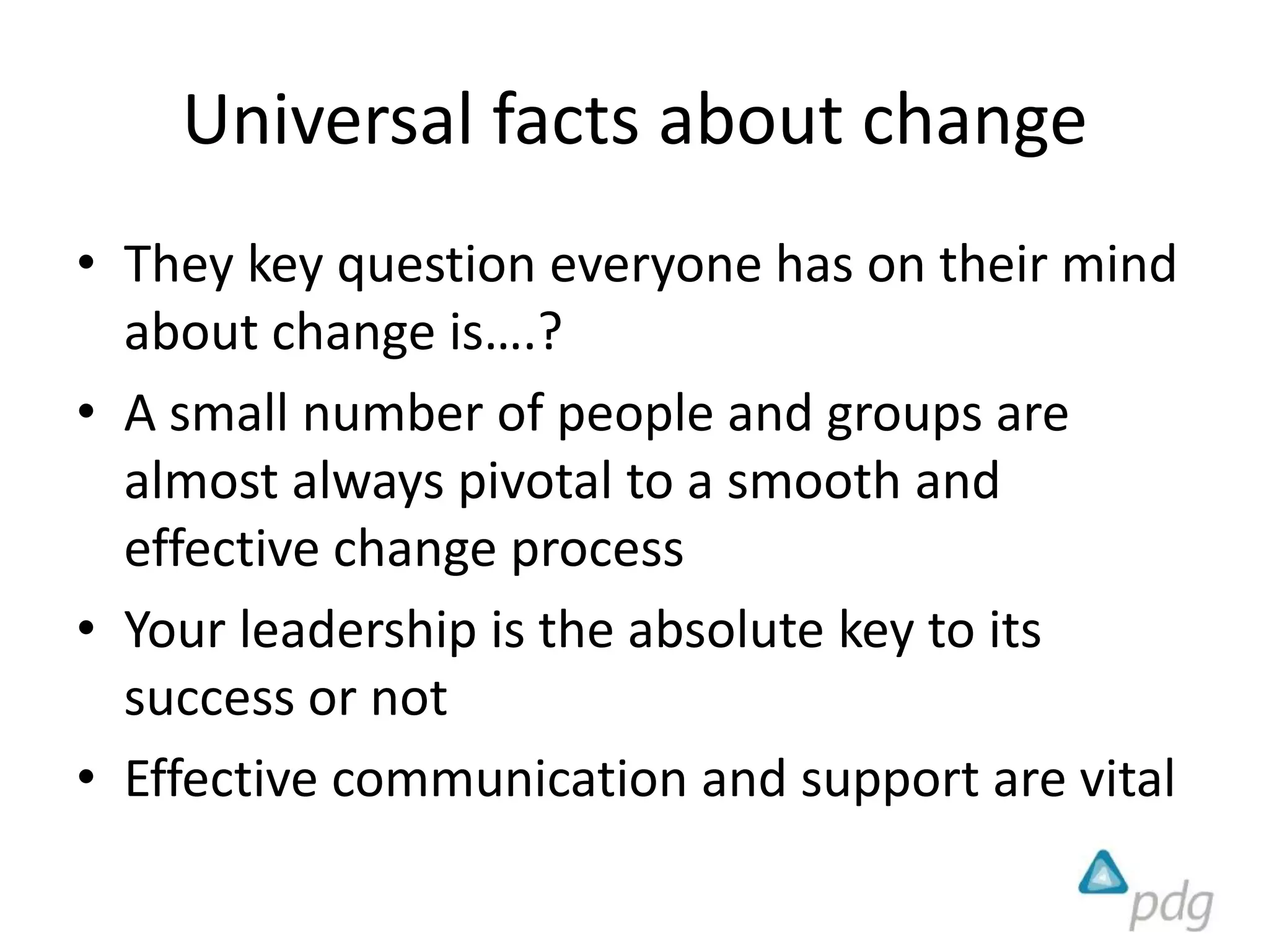 Leading Change Workshop | PPTX