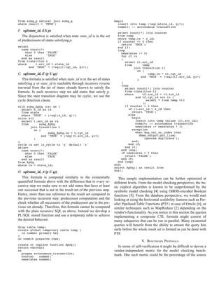 CTL Model Checking in Database Cloud | PDF