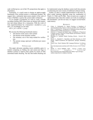 CTL Model Checking in Database Cloud | PDF