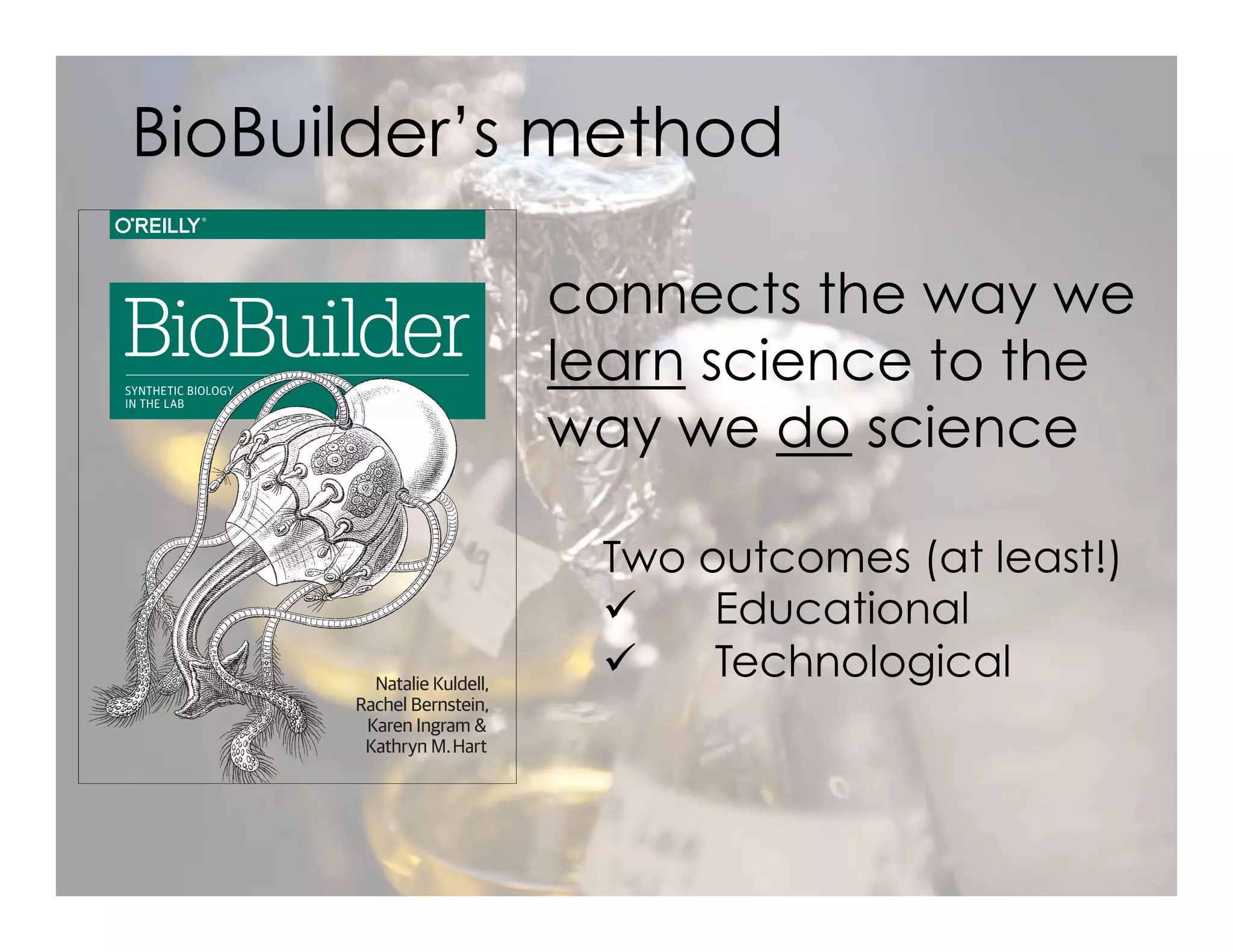 BioBuilder: Inspiring Tomorrow's Innovators | PPT