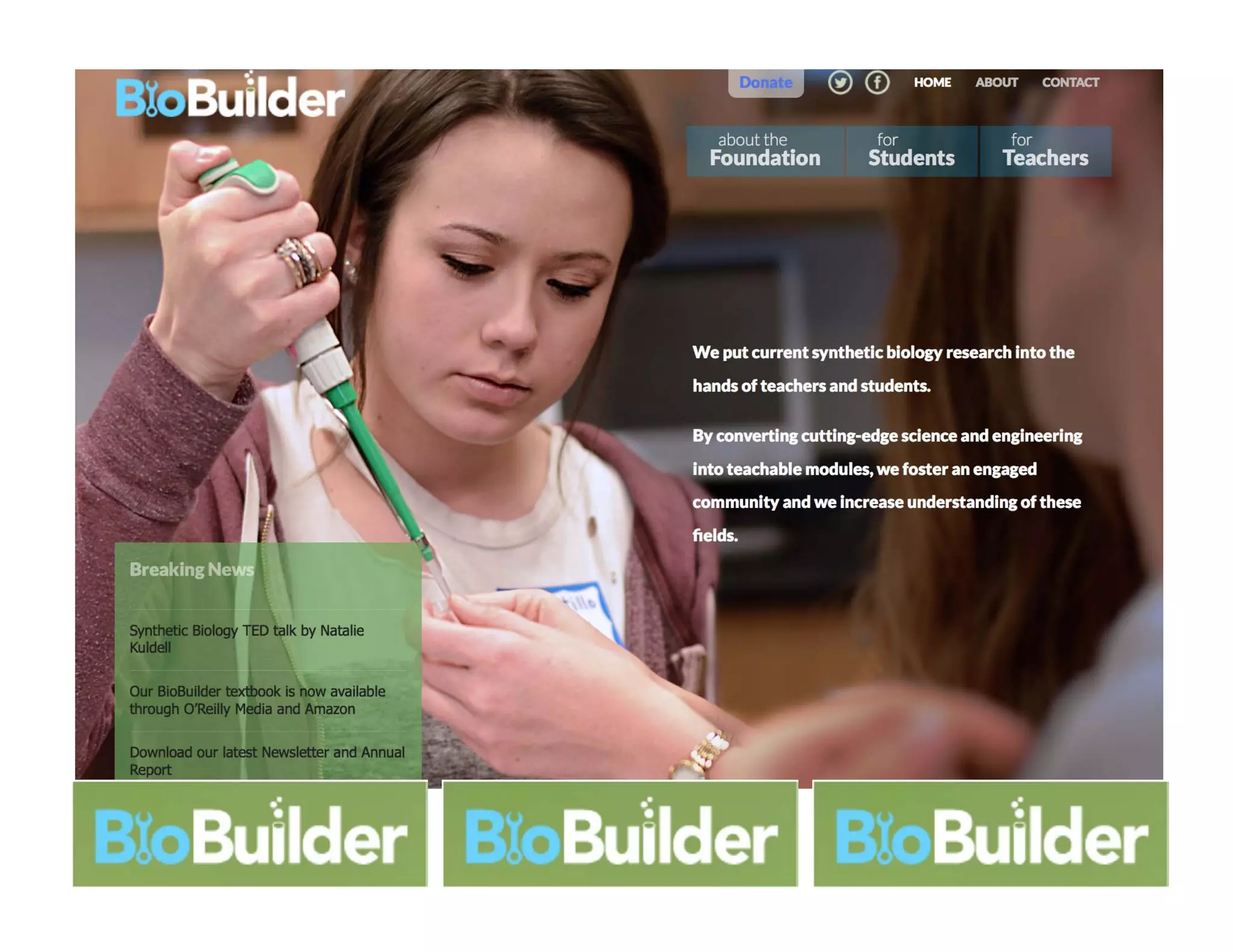 BioBuilder: Inspiring Tomorrow's Innovators | PPT