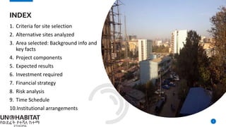 Sheger urban enhancement project | PPTX | Environmental Services ...