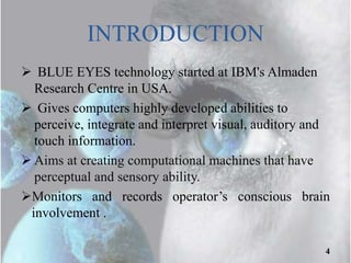 BLUE EYES TECHNOLOGY | PPTX