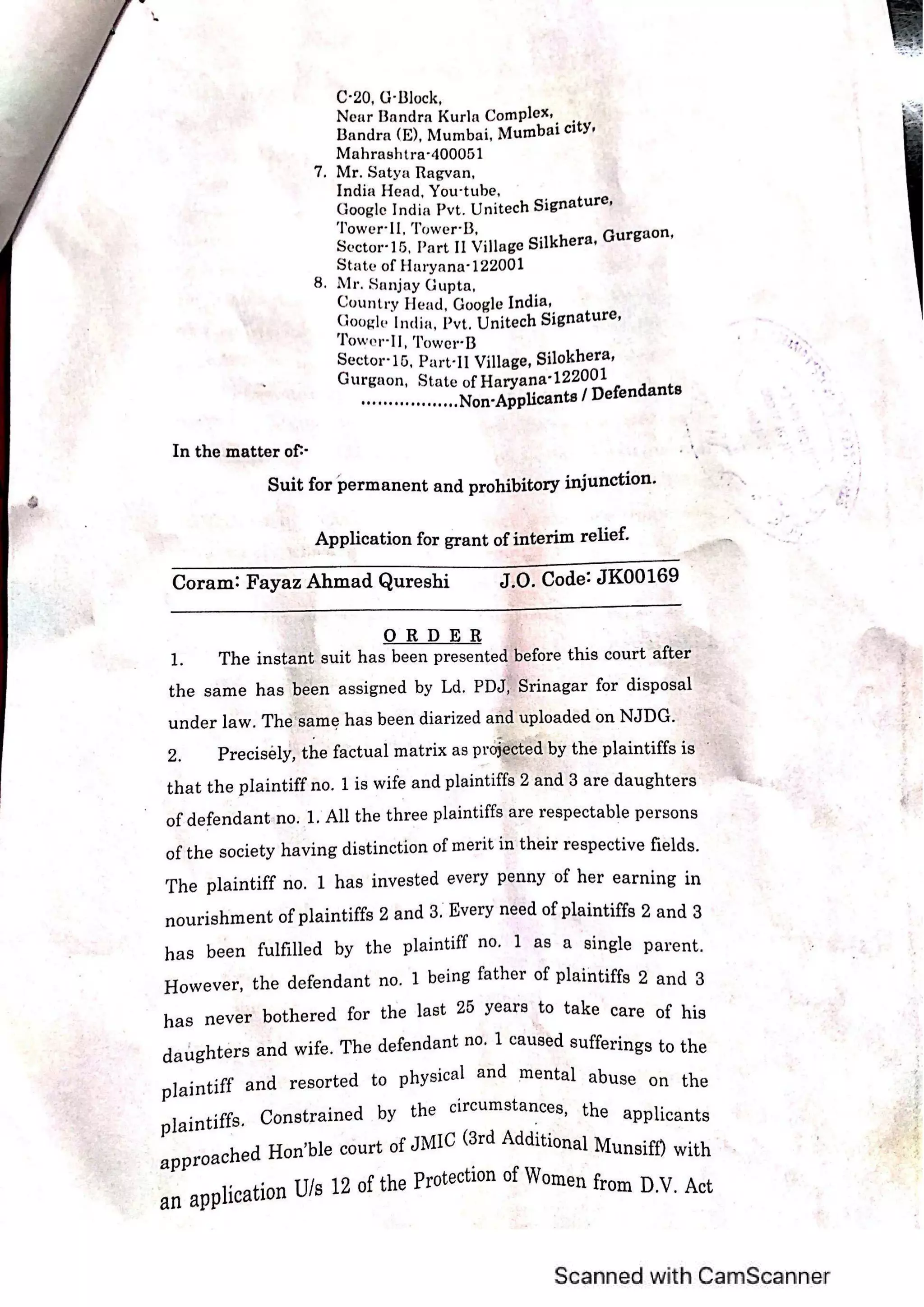 Shehla rashid injunction order | PDF | Medical Health