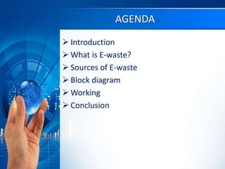 E-WASTE MANAGEMENT (COPPER RECOVERY FROM PCB) | PPTX