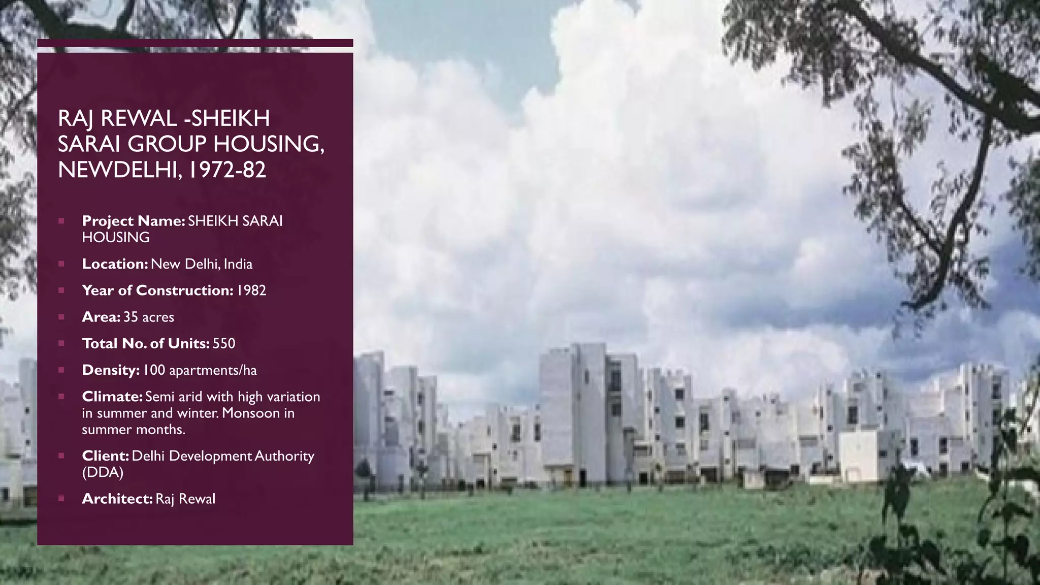 SHEIKH SARAI HOUSING & LAURIE BAKER LOW COST CONSTRUCTION.pdf