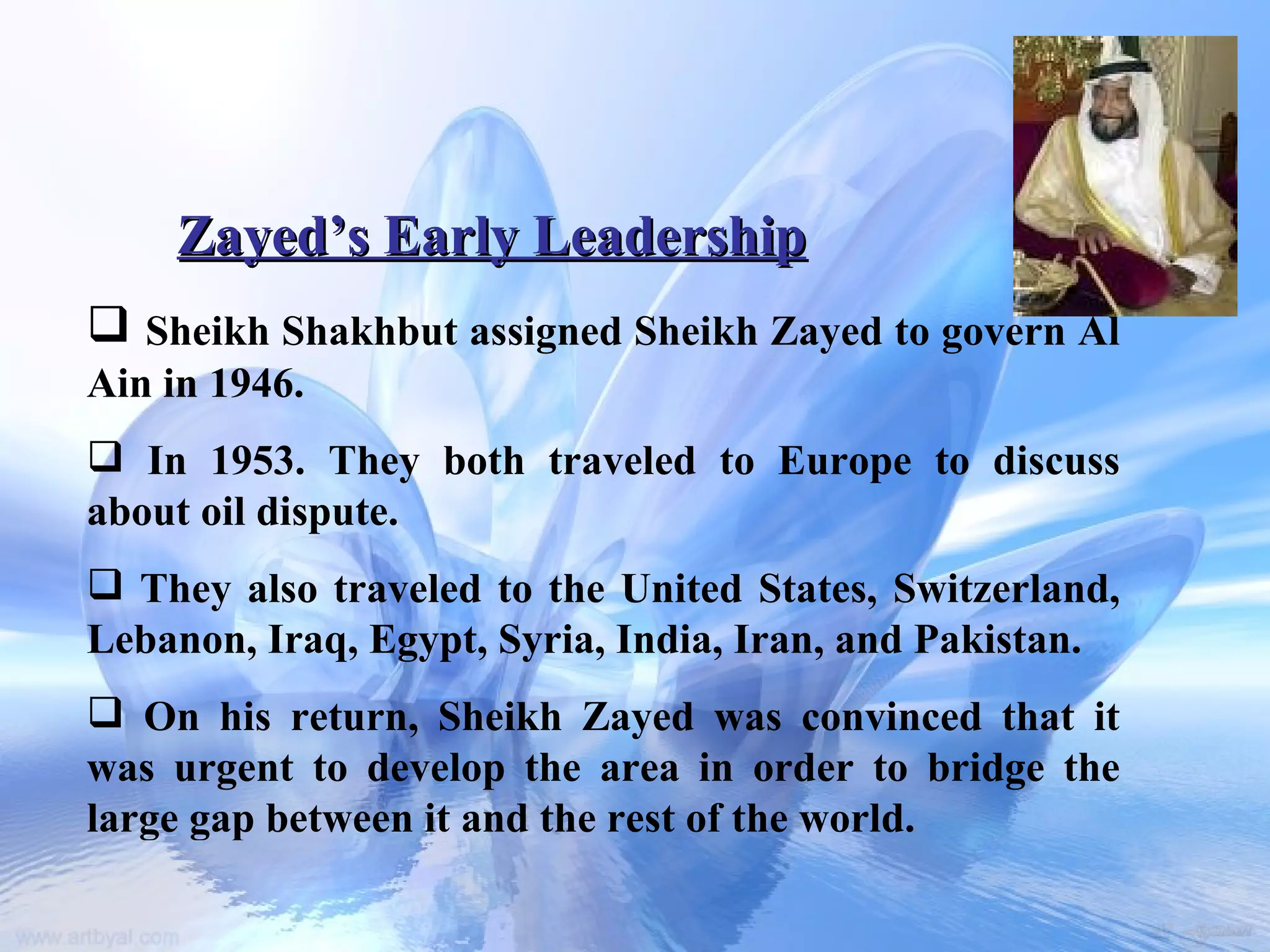 Sheikh Zayed | PPT