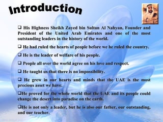 Sheikh Zayed | PPT