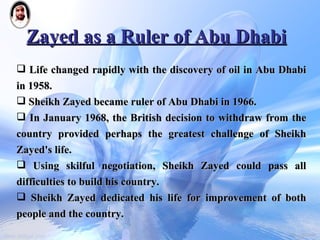 Sheikh Zayed | PPT