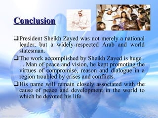 Sheikh Zayed | PPT