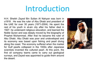 Sheikh Zayed))) | PPT