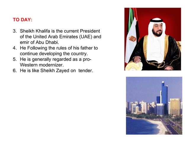 Sheikh Zayed))) | PPT