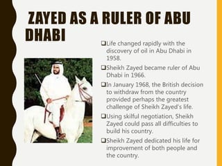 Sheikh Zayed | PPTX