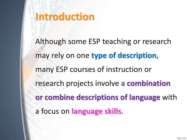 Sheila tamizrad combining language | PPT