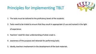 Task Based Language Teaching- Rod Ellis | PPSX