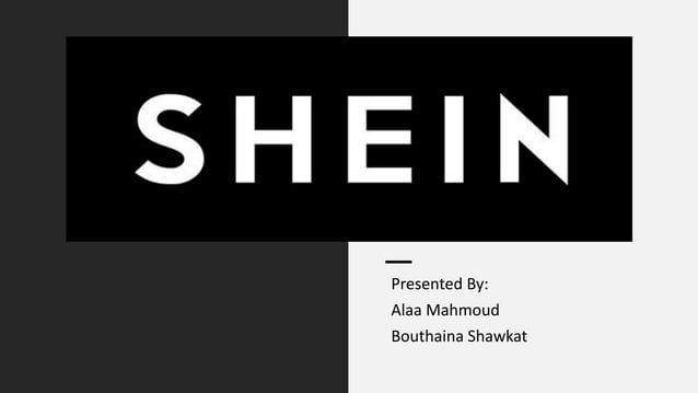 Shein PPT | PPTX