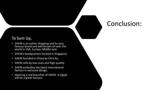 Shein PPT | PPTX