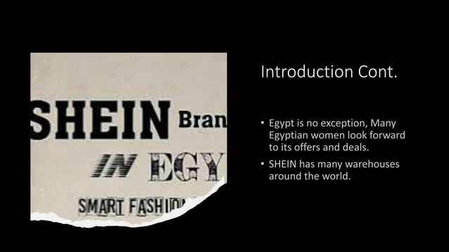 Shein PPT | PPTX