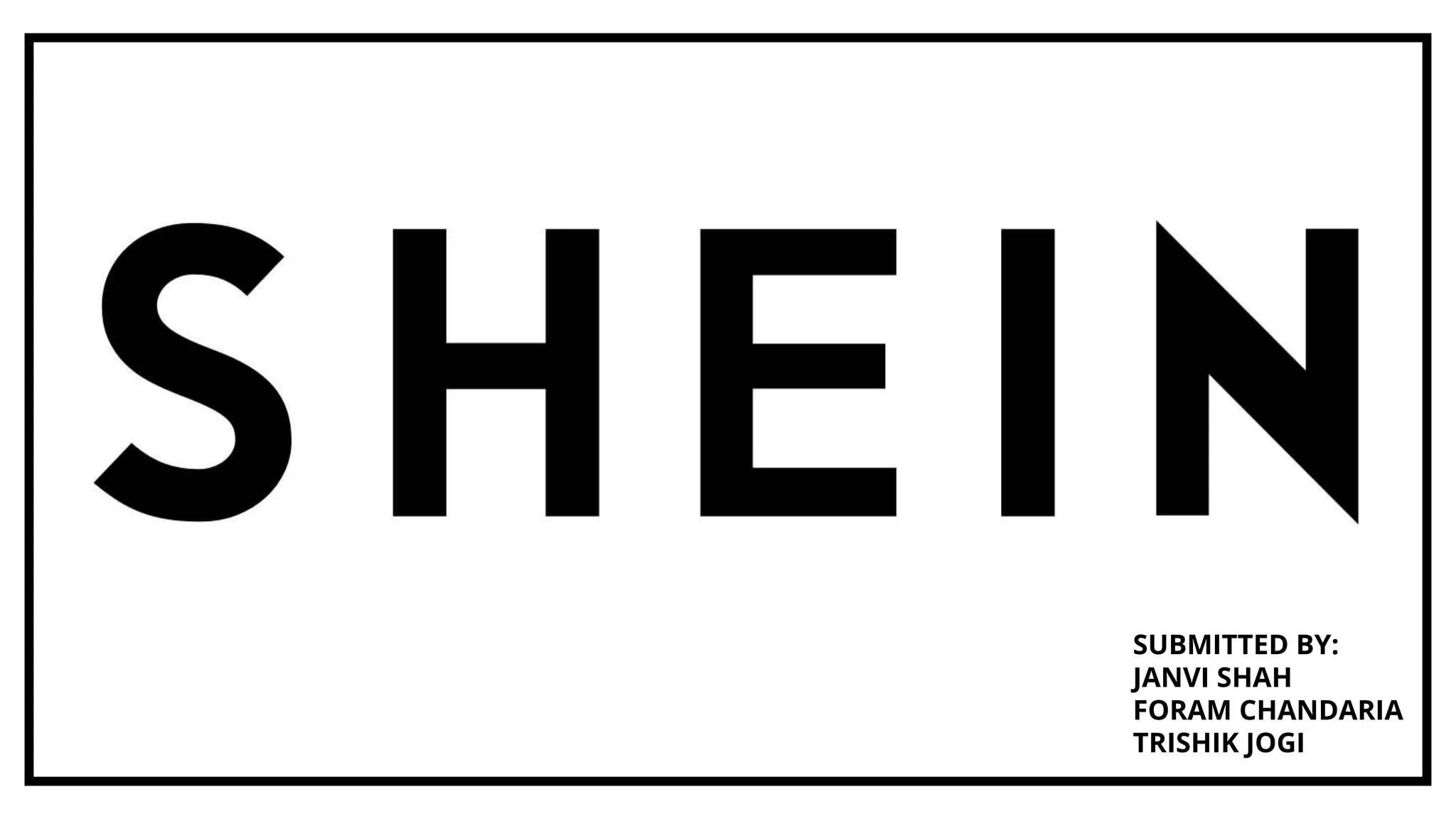 Shein Search Engine Optimization | PPTX