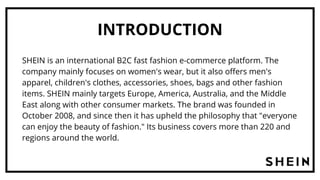 Shein Search Engine Optimization | PPTX