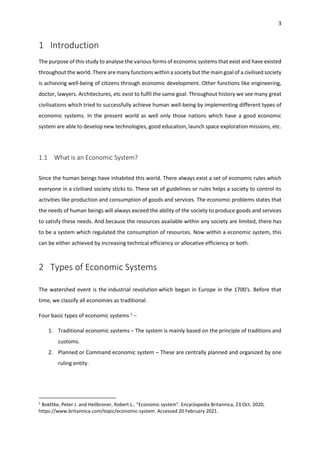 Types of Economic Systems_Ashish R Shejwal | PDF