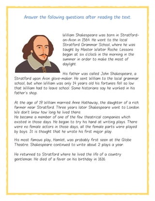 Shekespeare | PDF