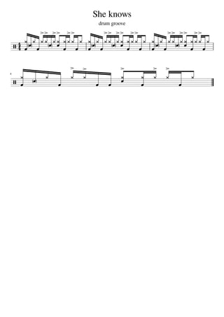 She knows score | PDF