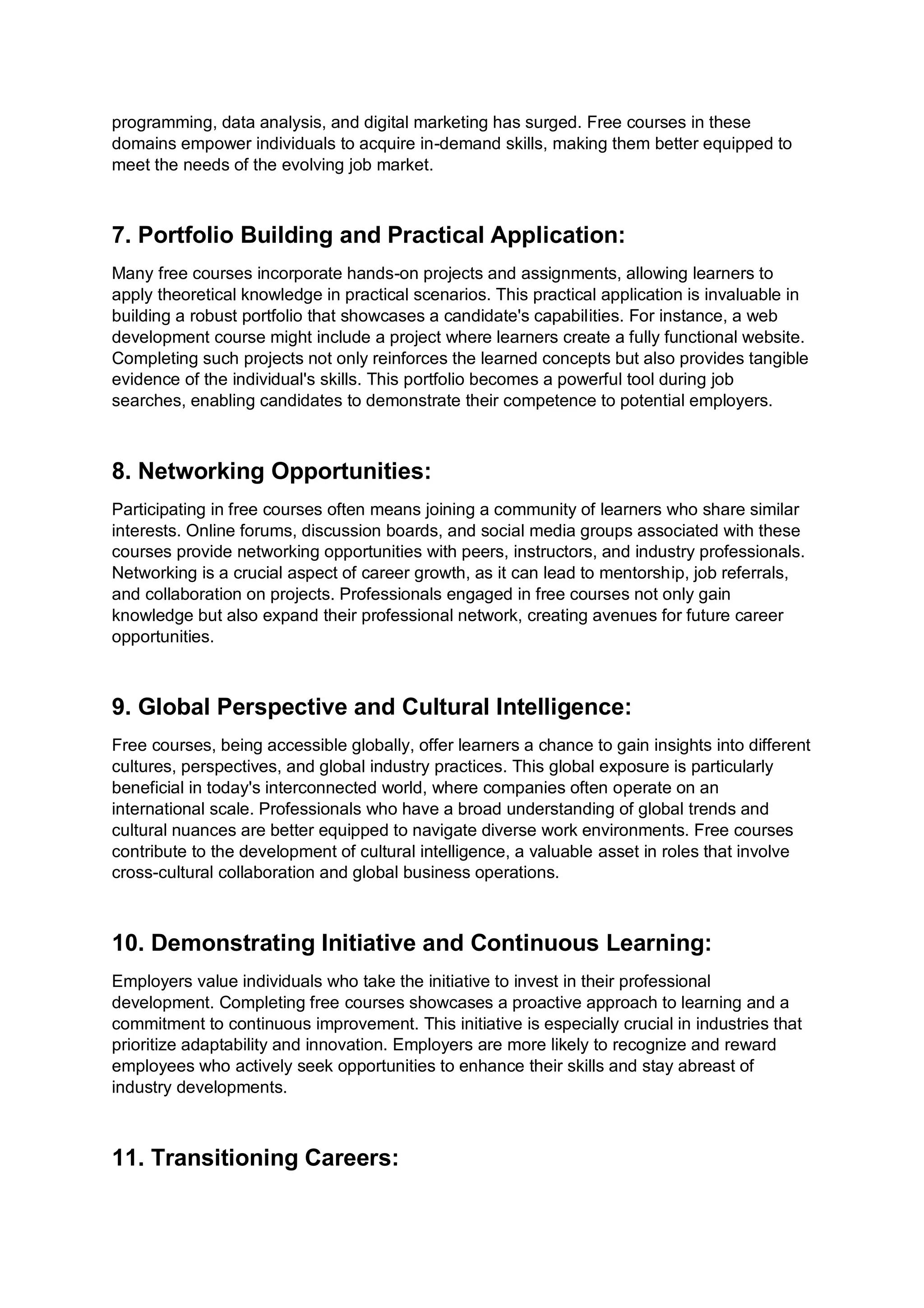 Free course to boost your carrer in HR Industry | PDF | Career Advice ...